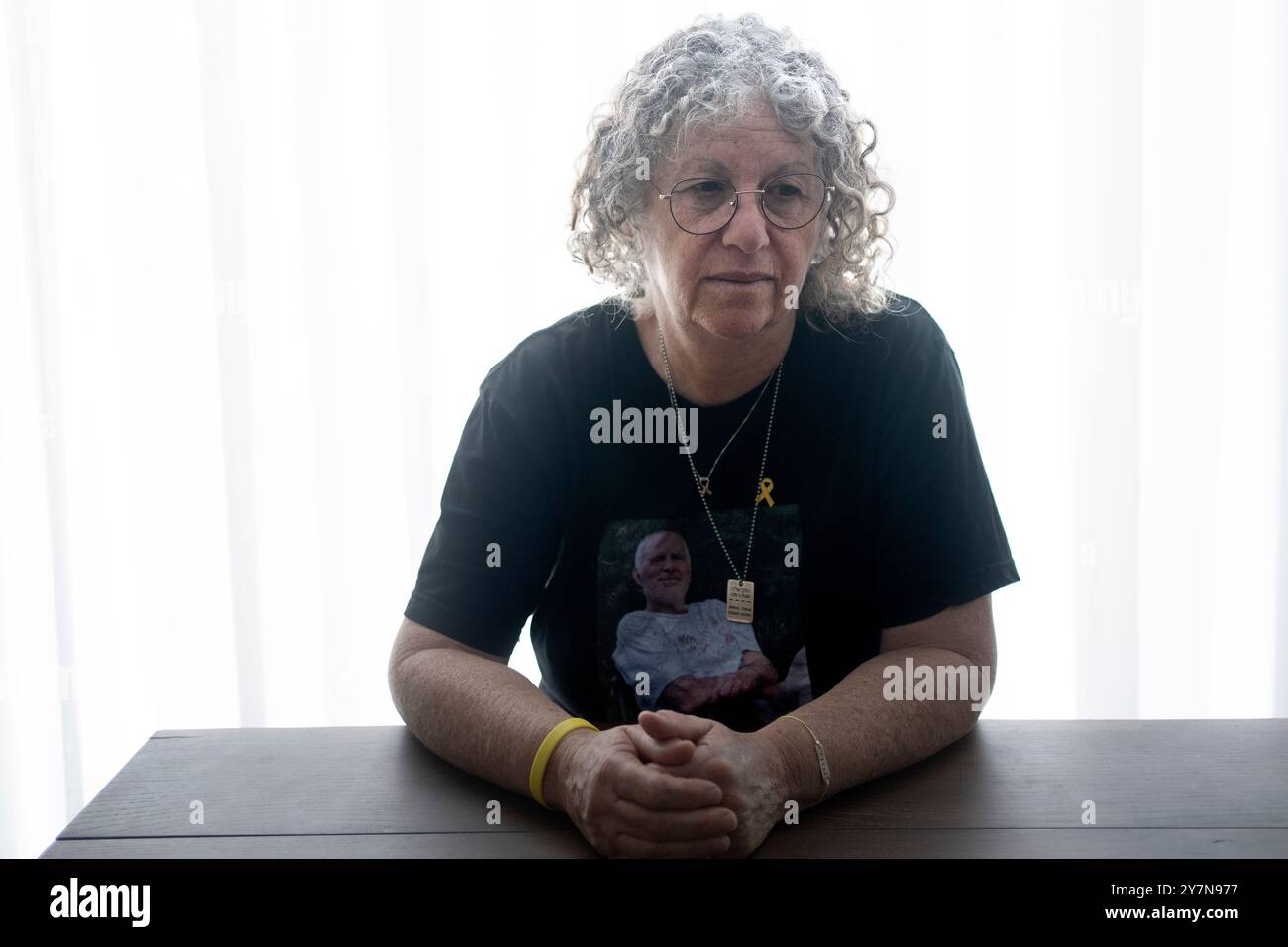 Aviva Siegel, who was held hostage by Hamas in the Gaza Strip for 51 ...