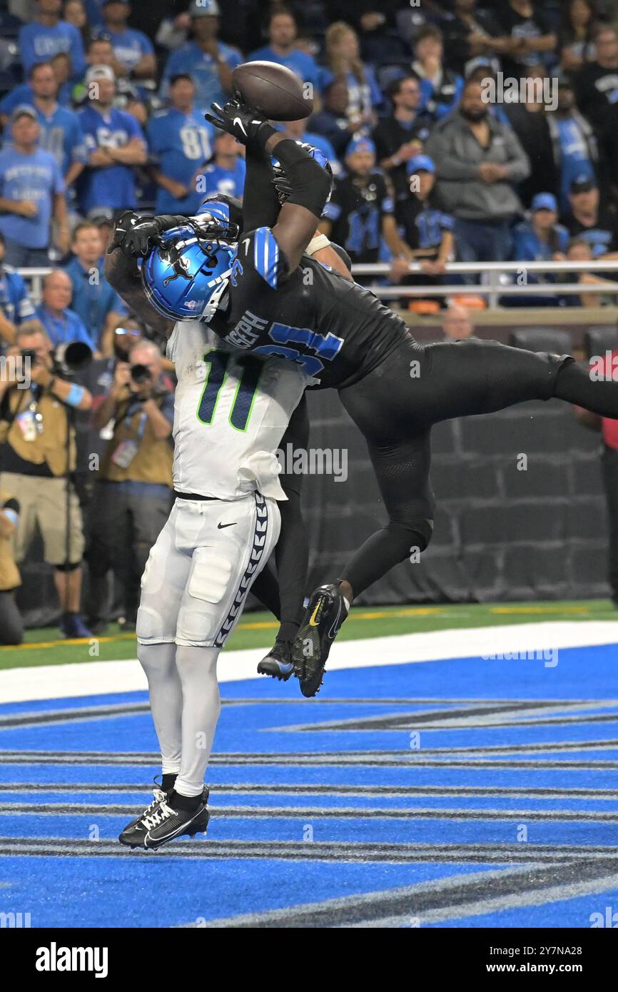 DETROIT, MI - SEPTEMBER 30: Detroit Lions S Kerby Joseph (31 ...