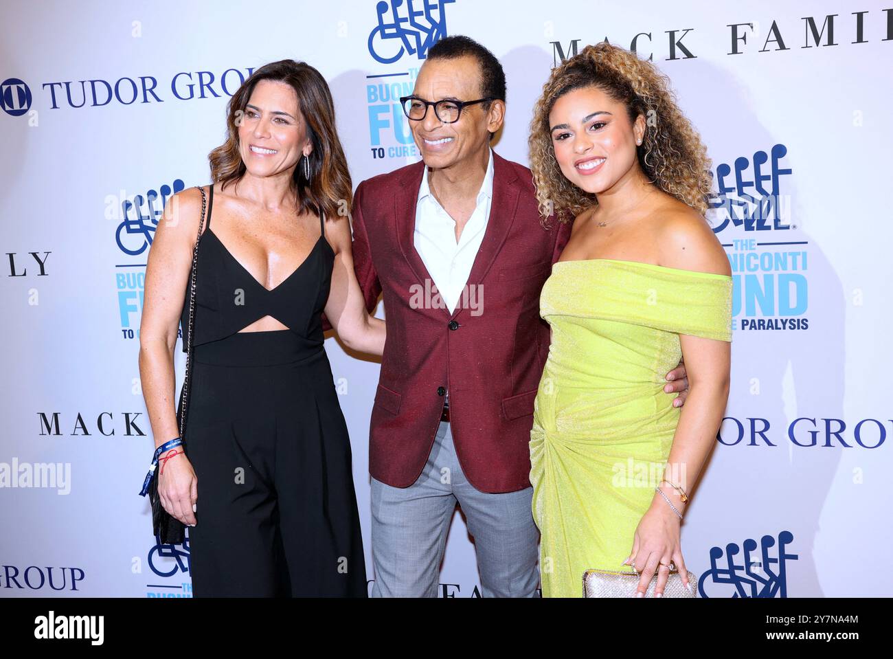 New York City, United States. 30th Sep, 2024. Jon Secada and Mikaela ...