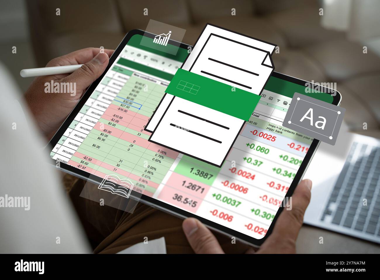 Spreadsheet Document business financial Spreadsheet Document ...