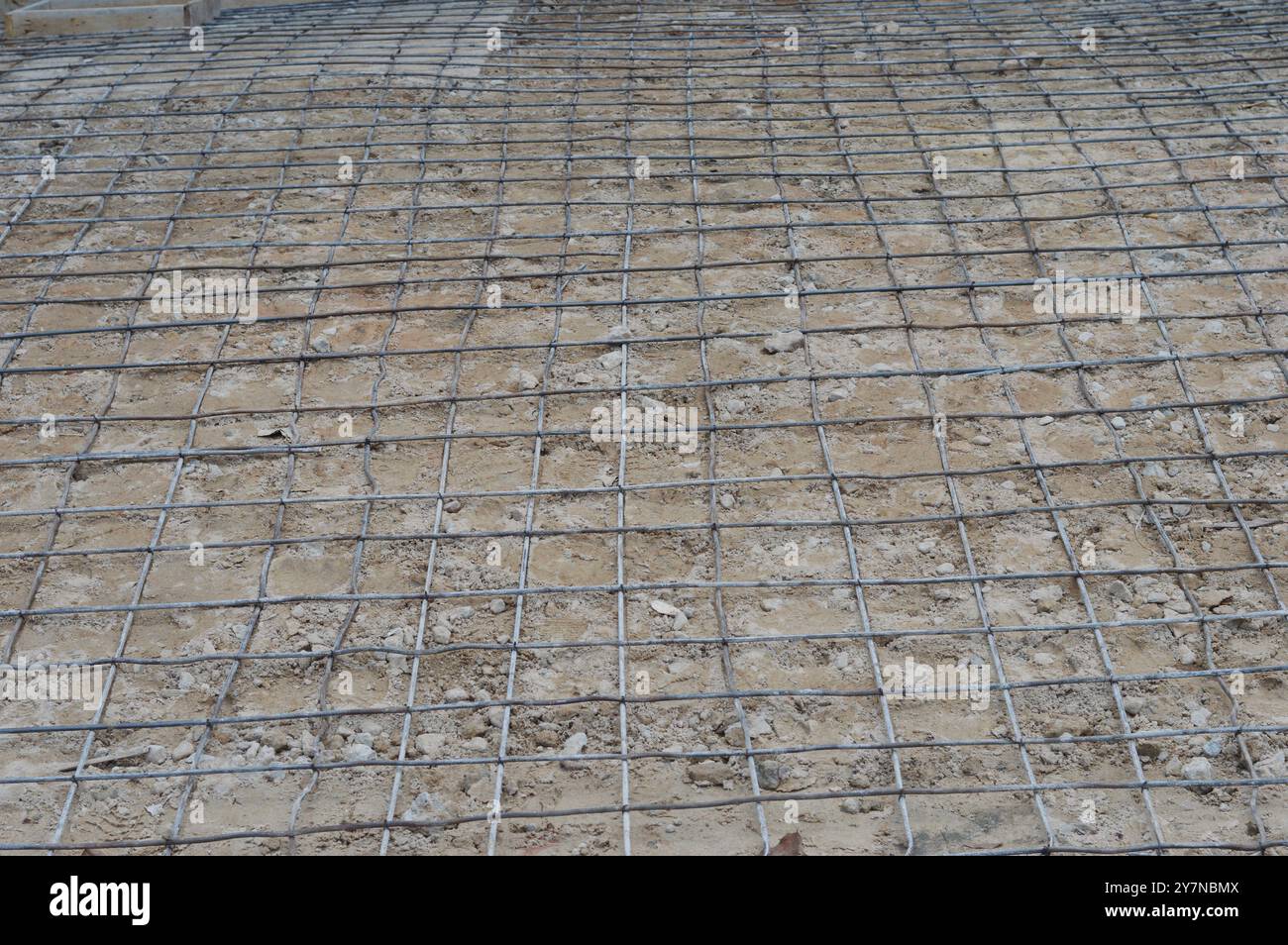 cast iron frame concrete floor Stock Photo - Alamy