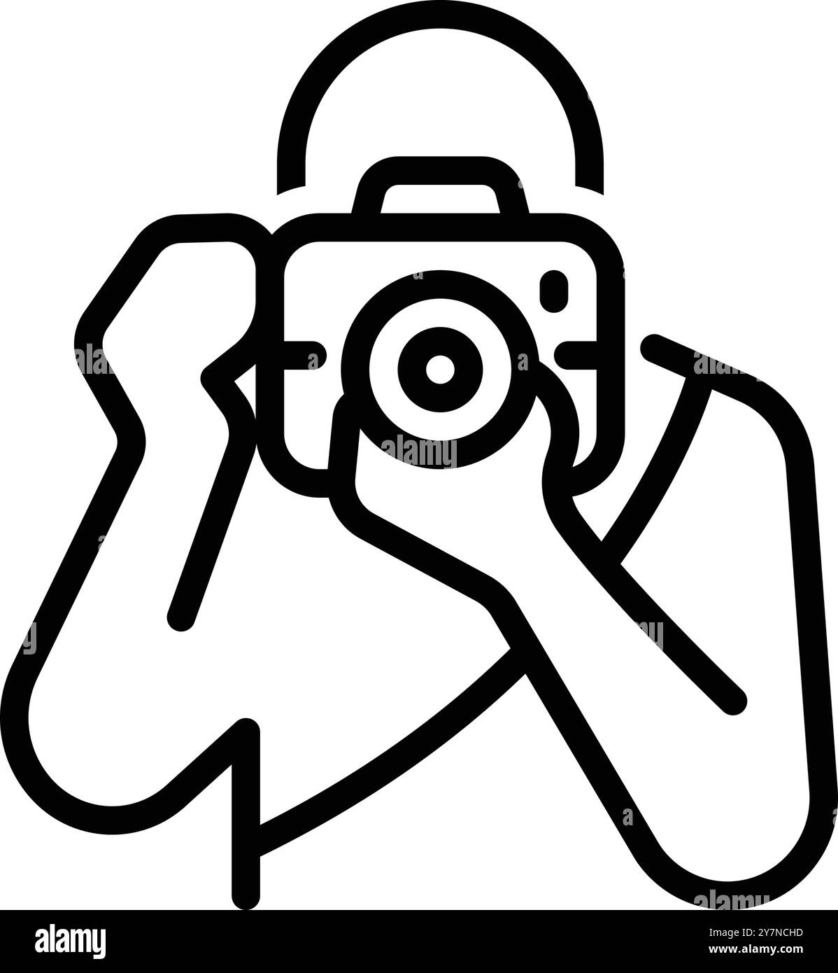 Camera man Stock Vector Images - Alamy