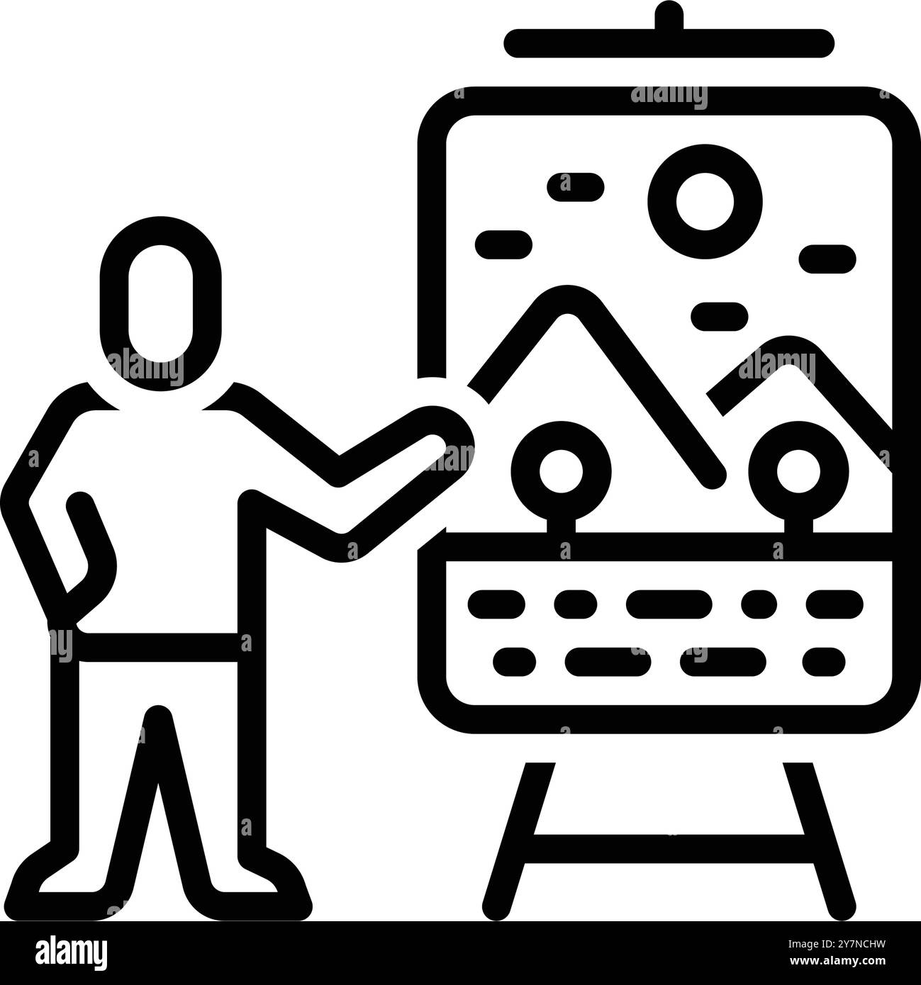 Icon for painting, drawing Stock Vector Image & Art - Alamy