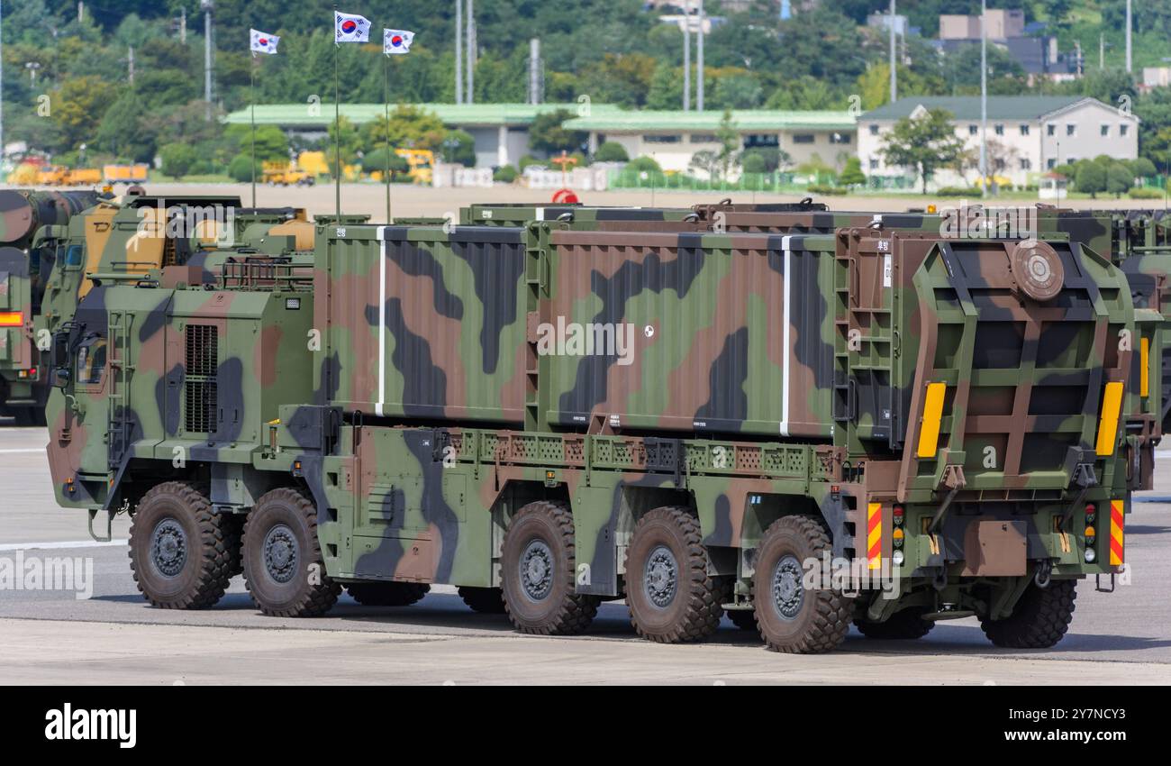 Seongnam, South Korea. 25th Sep, 2024. South Korea's armored vehicles ...