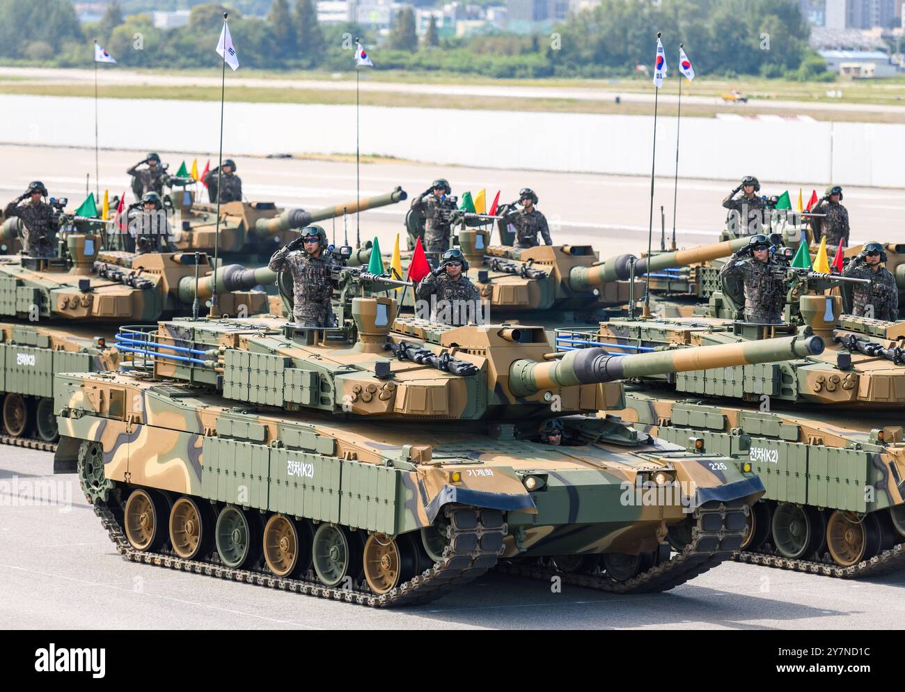 Seongnam, South Korea. 25th Sep, 2024. South Korea's K-2 Main Battle ...