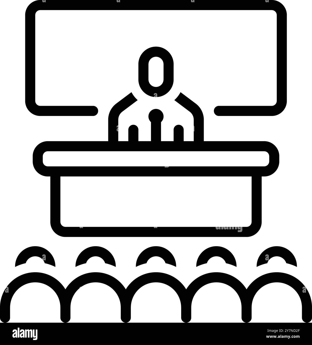 Icon for public speaking, public Stock Vector Image & Art - Alamy