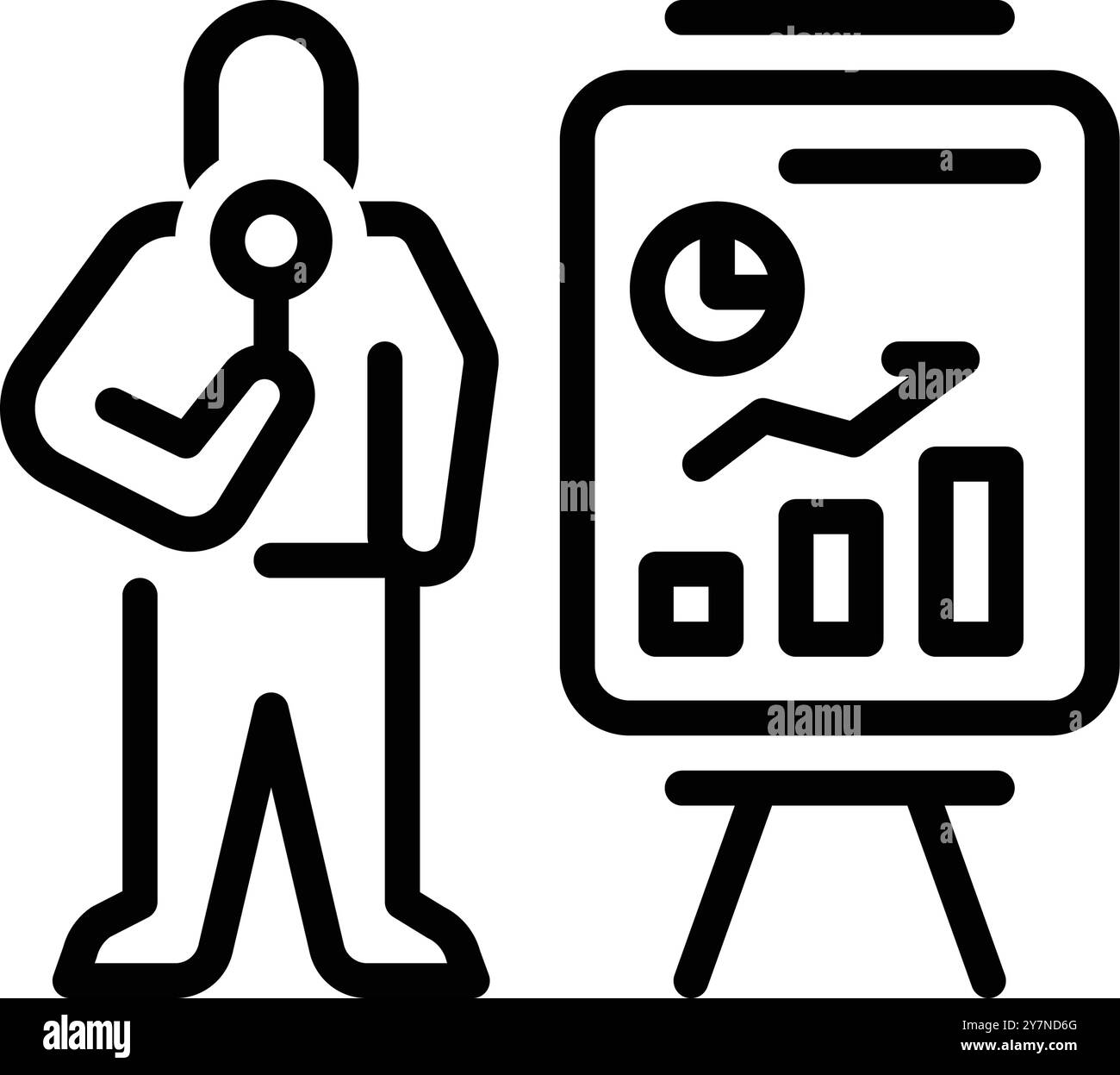 Icon for presenter, emcee Stock Vector Image & Art - Alamy