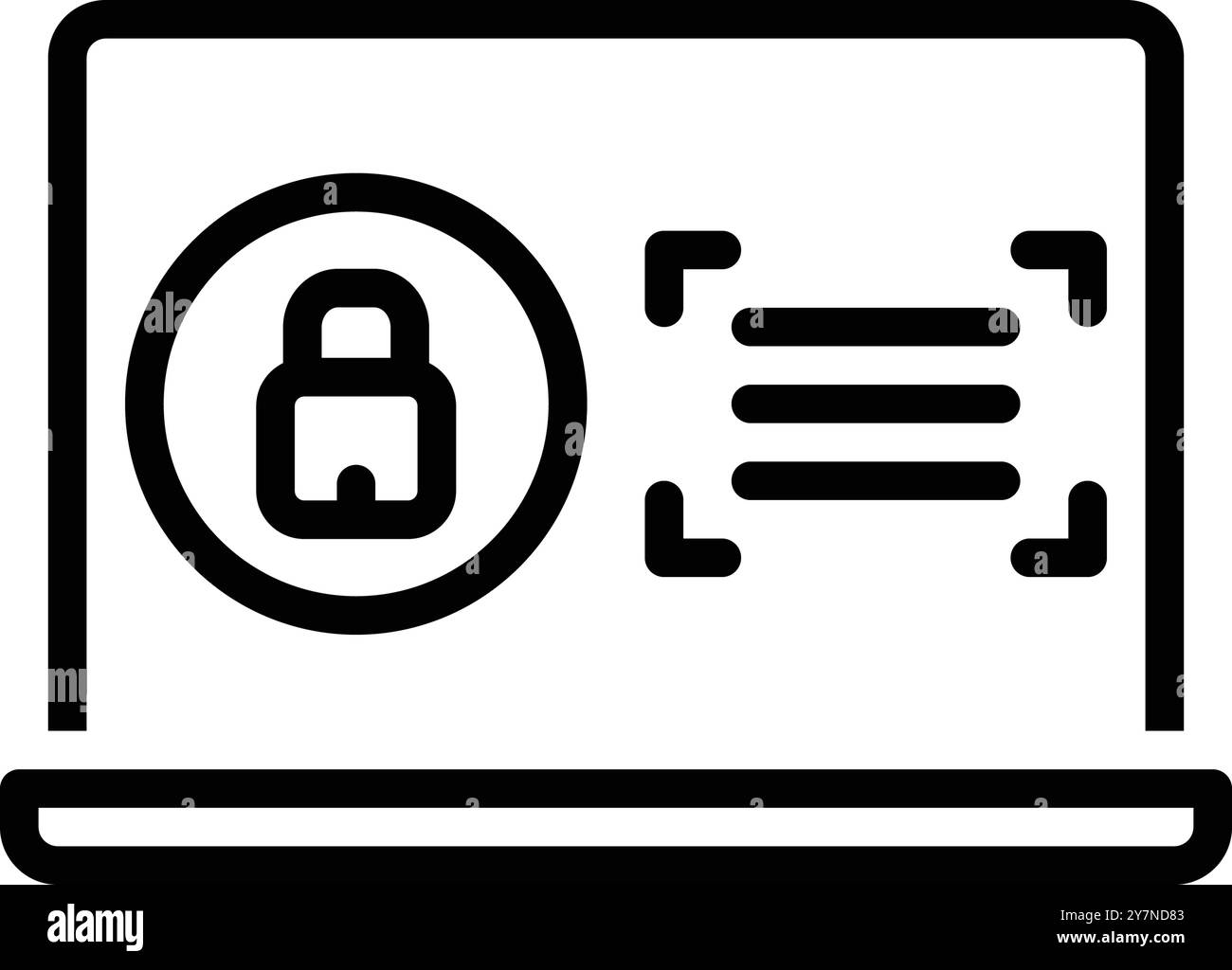 Icon for security, authentication Stock Vector Image & Art - Alamy