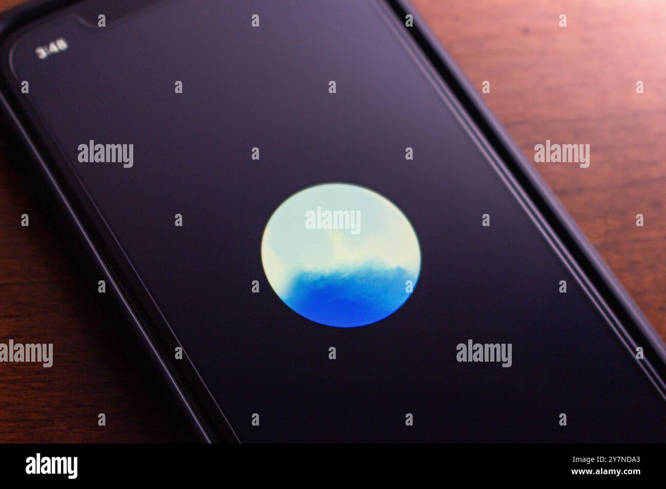 ChatGPT Advanced Voice Mode screen is displayed on an iPhone. Advanced ...