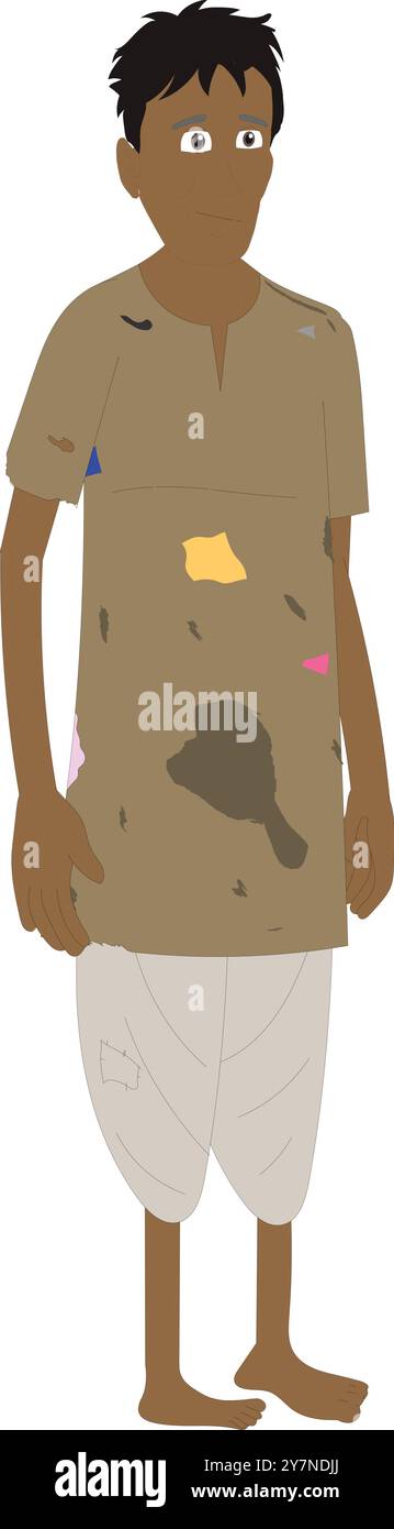 Cartoon poor man hi-res stock photography and images - Alamy
