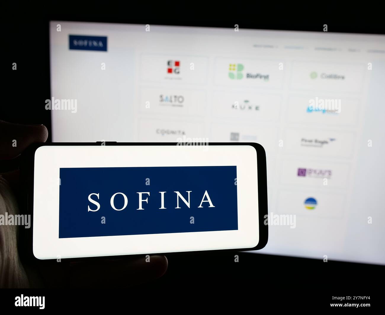 Sofina logo hi-res stock photography and images - Alamy