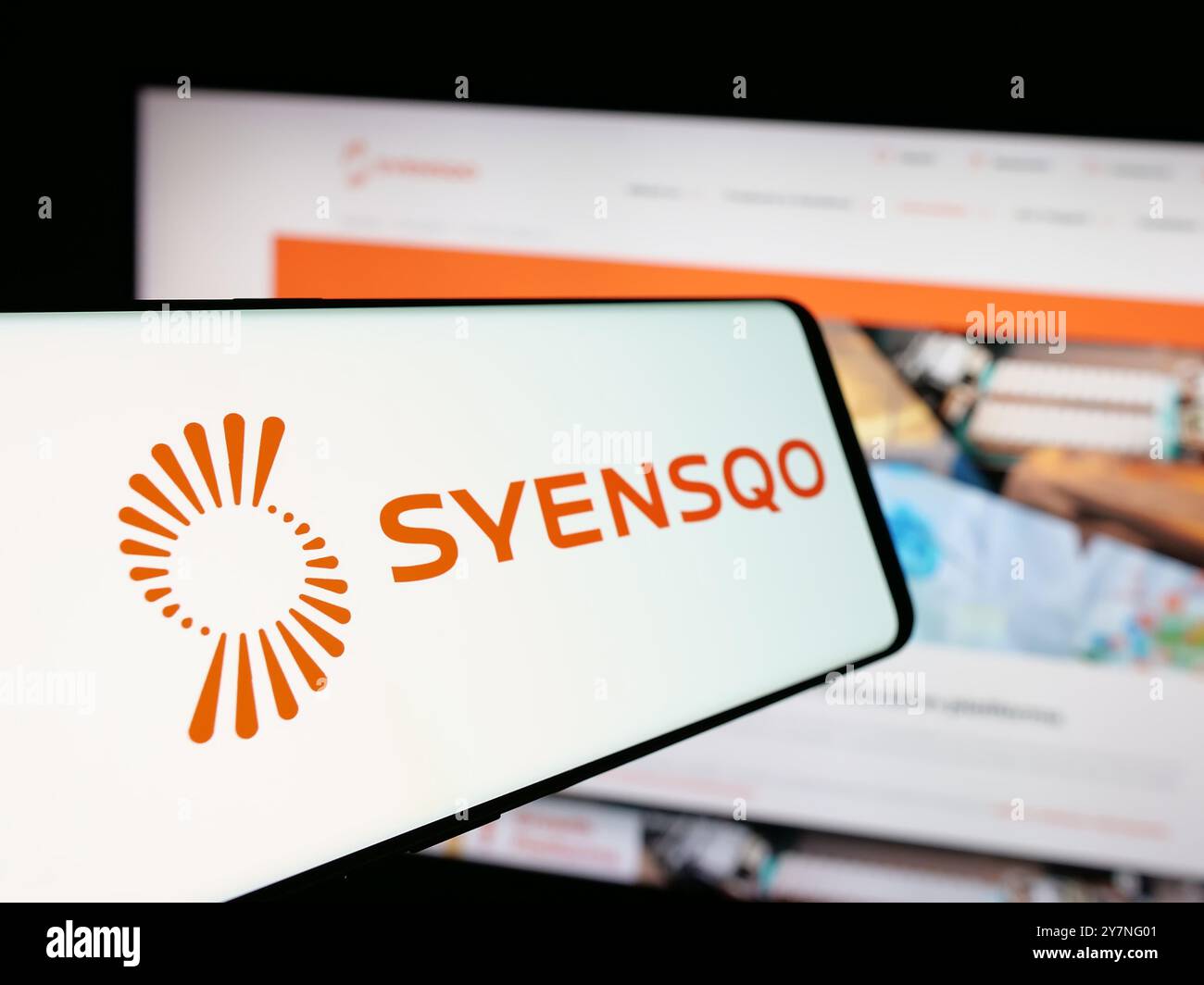 Syensqo logo hi-res stock photography and images - Alamy