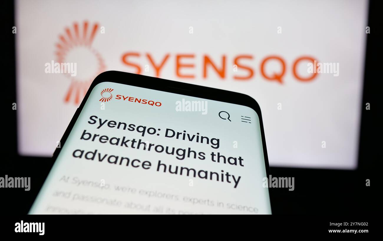 Syensqo logo hi-res stock photography and images - Alamy