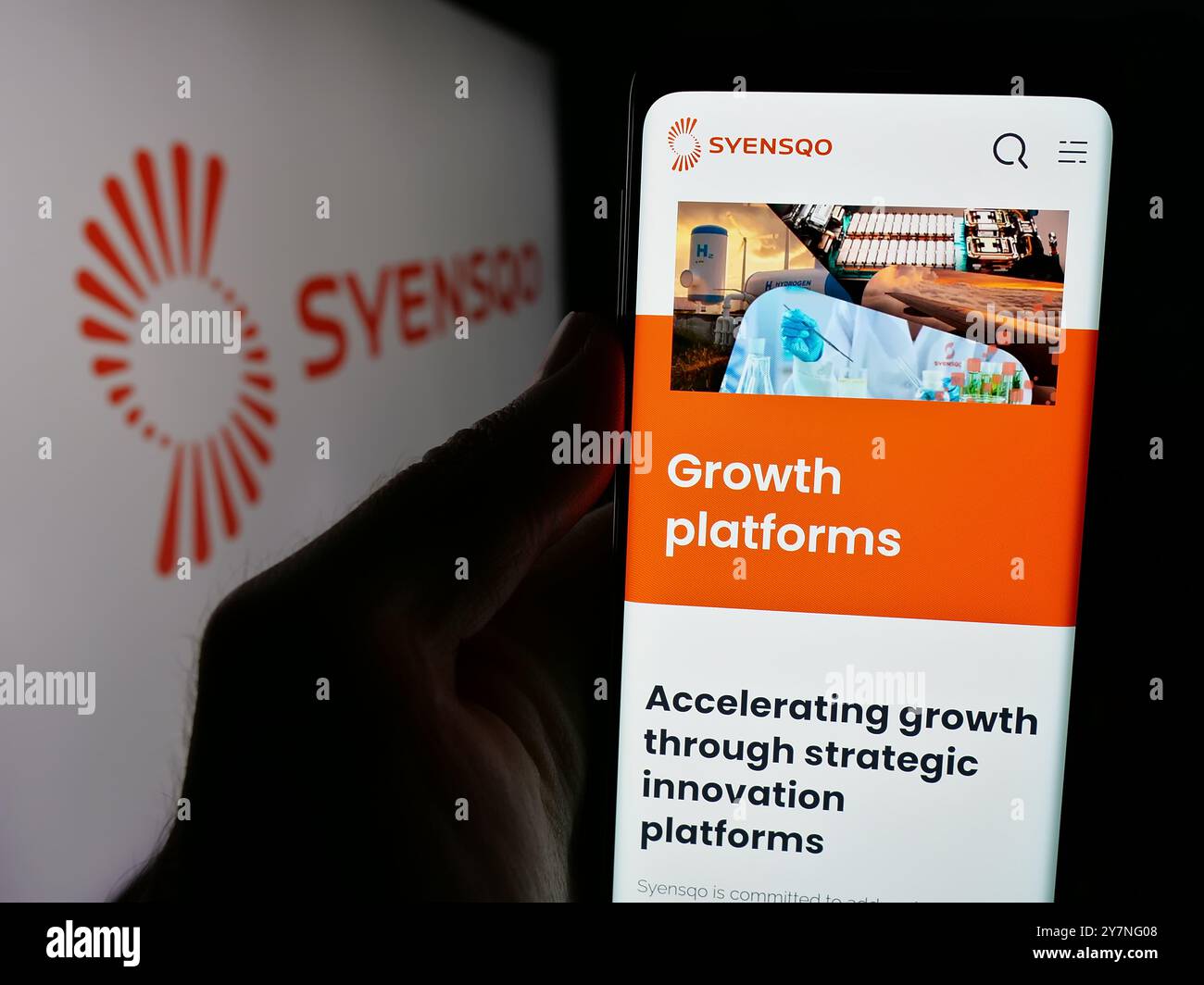 Syensqo logo hi-res stock photography and images - Alamy