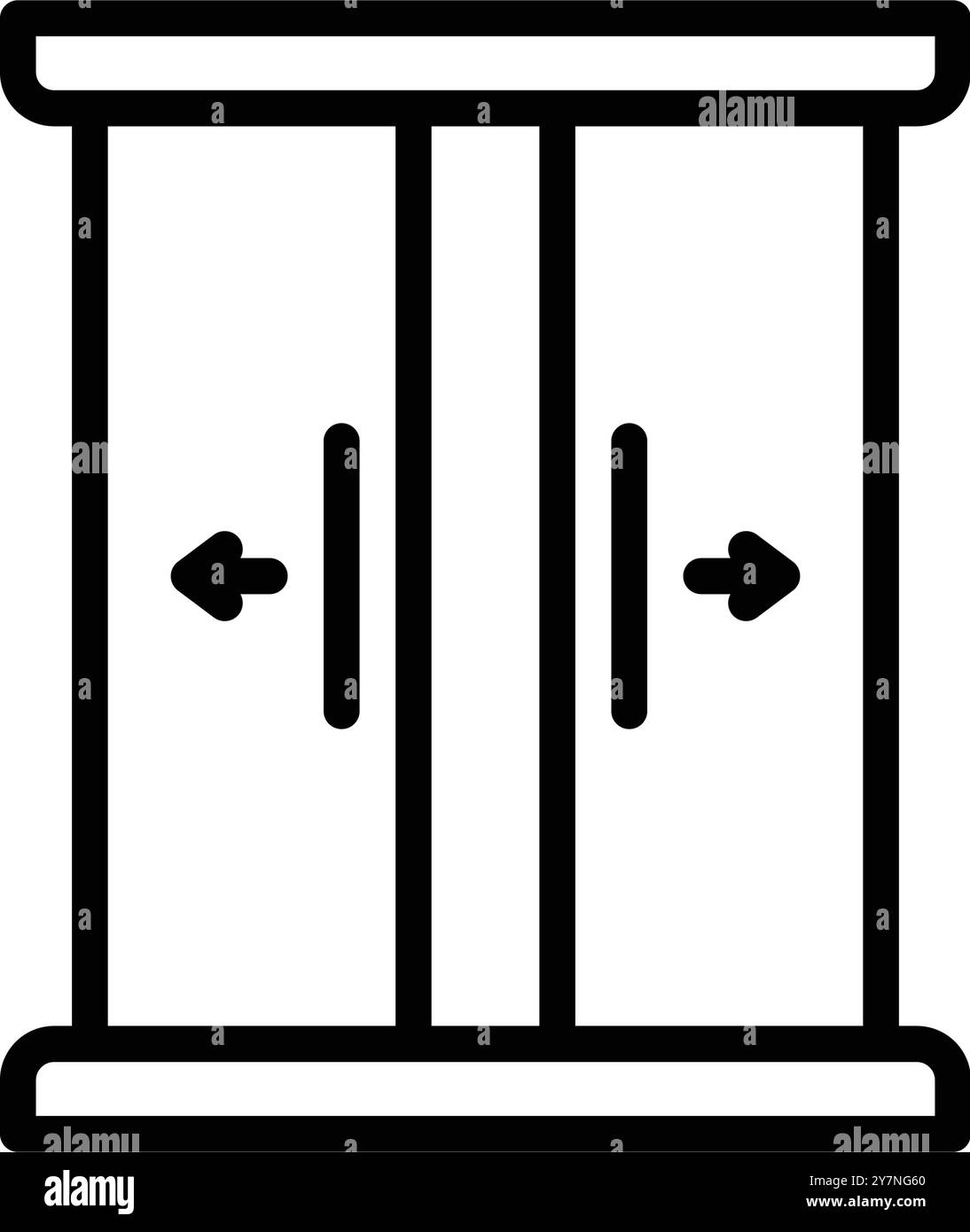 Passage door house entrance Stock Vector Images - Alamy