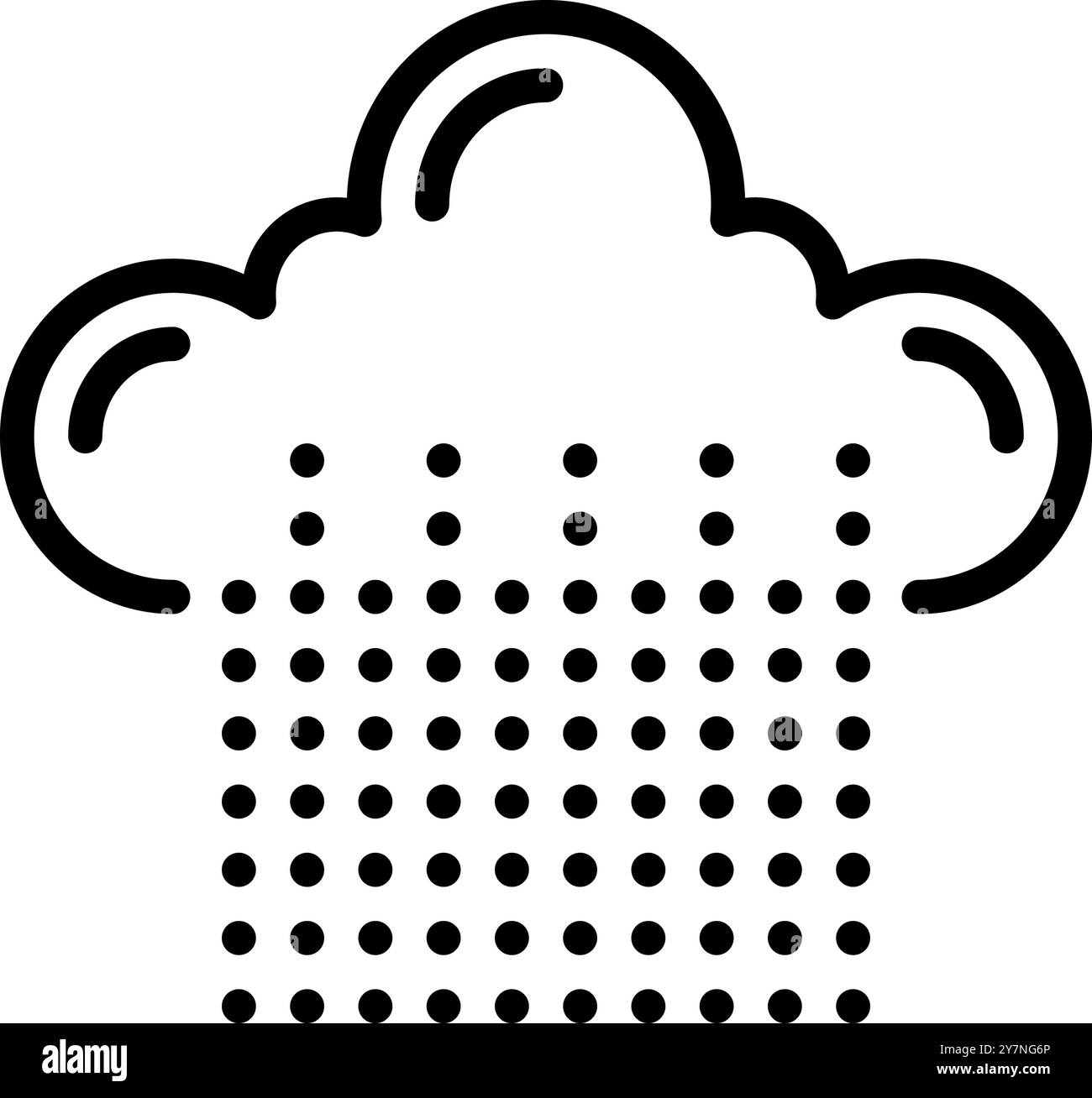 Shower cloud Black and White Stock Photos & Images - Alamy