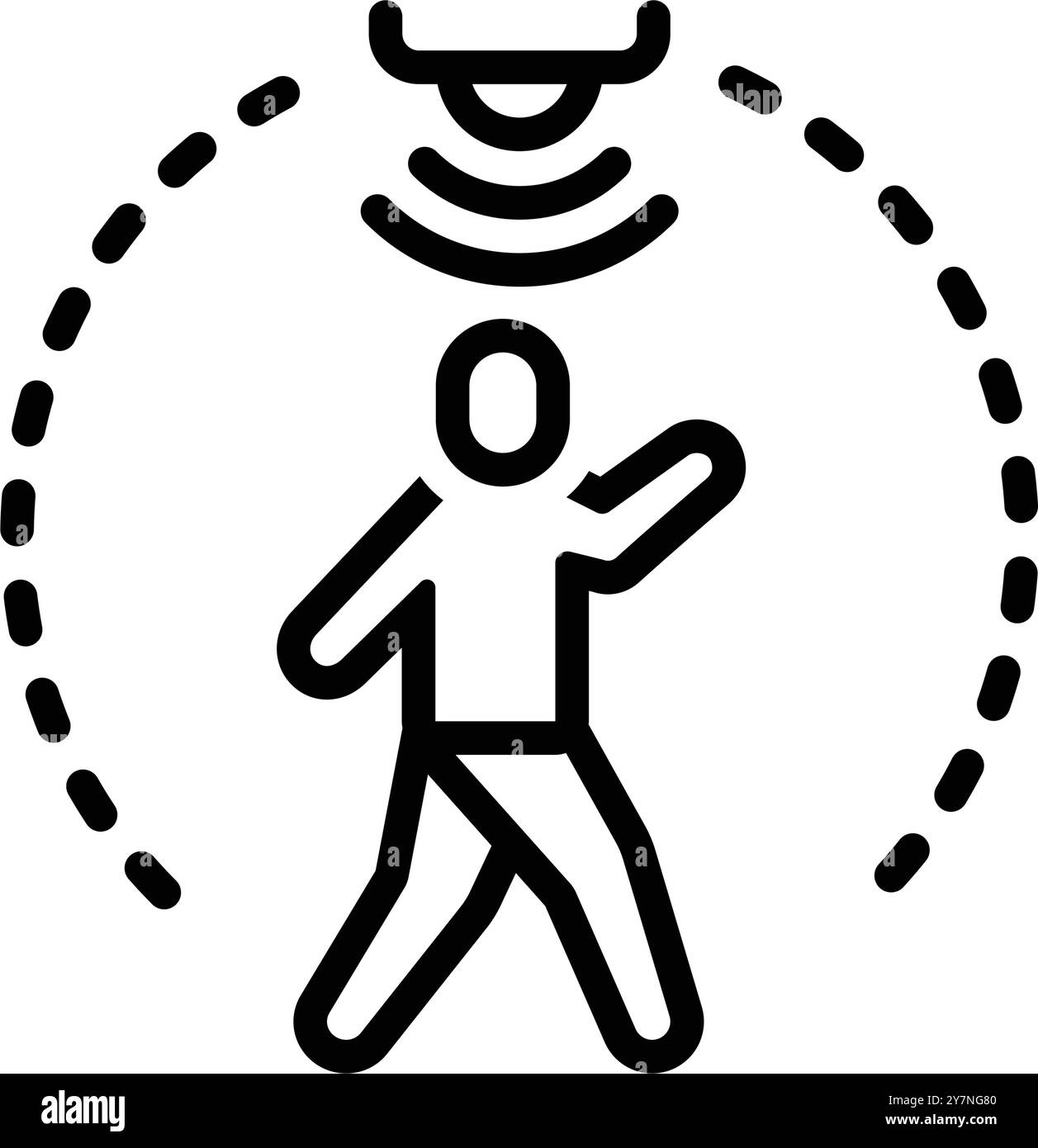Icon for motion sensor, motion Stock Vector Image & Art - Alamy