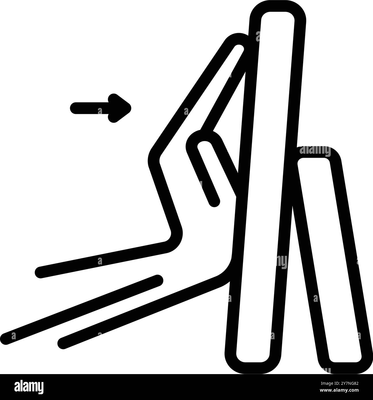 Icon for force, effort Stock Vector Image & Art - Alamy