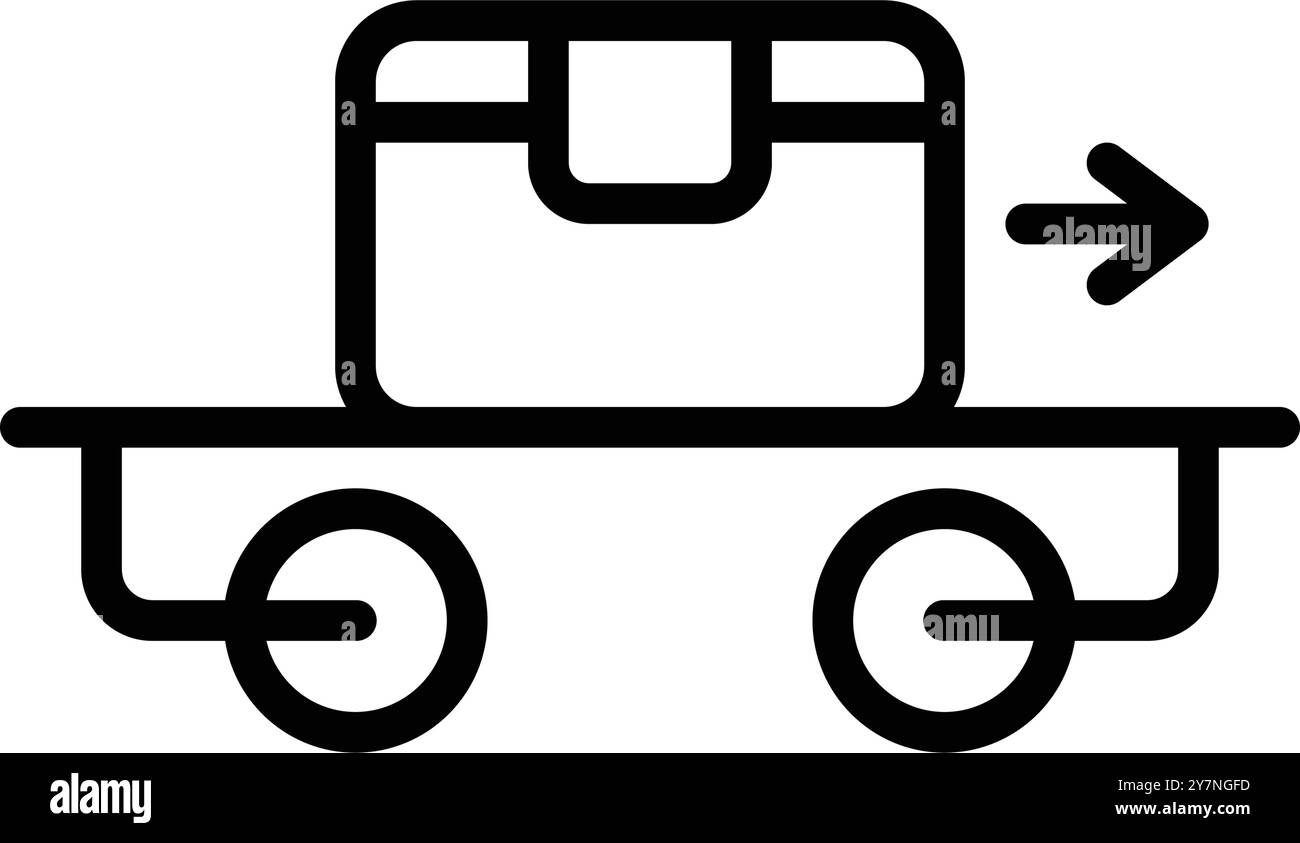 Icon for carry, haul Stock Vector Image & Art - Alamy