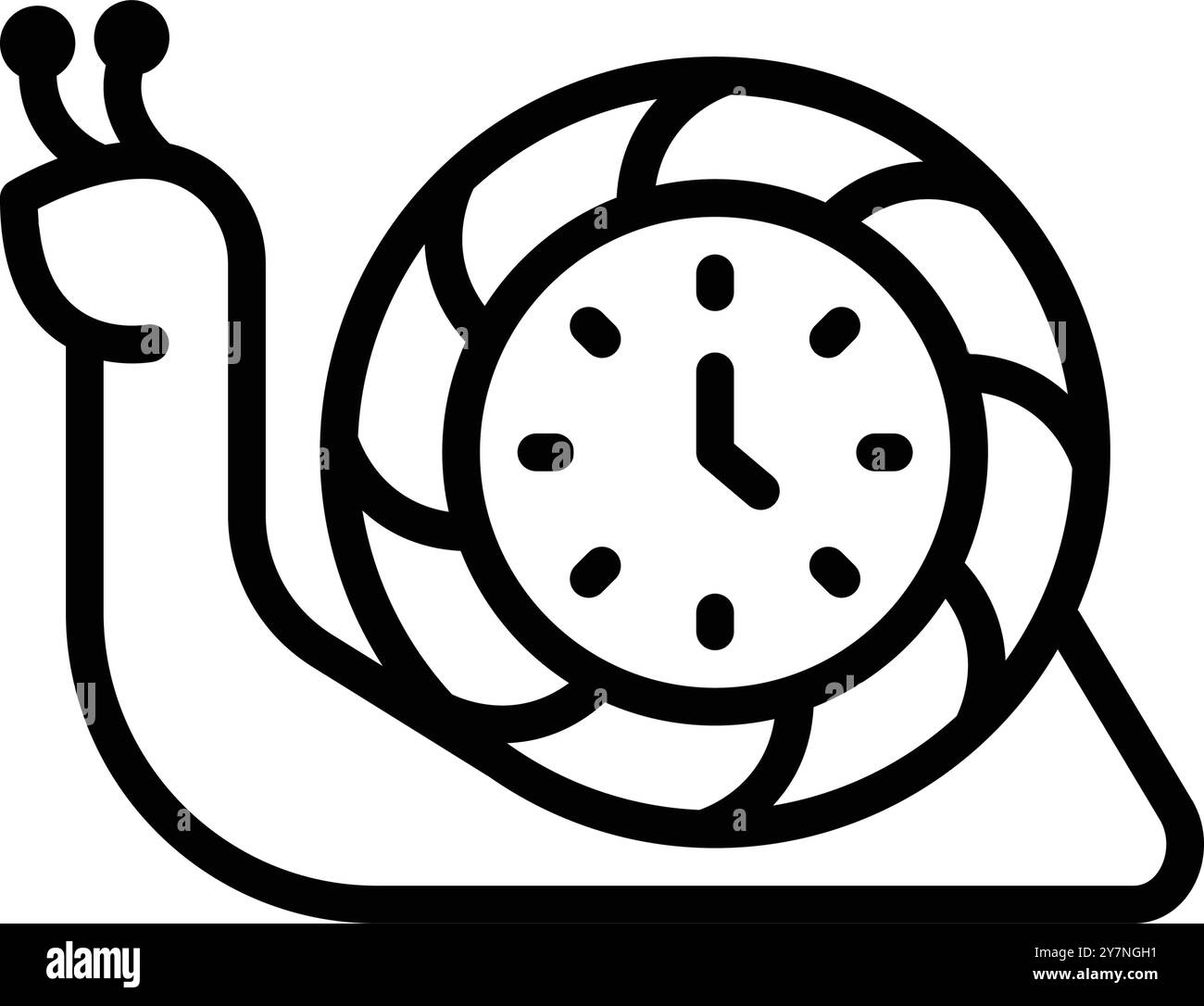 Icon for slow, slowly Stock Vector Image & Art - Alamy