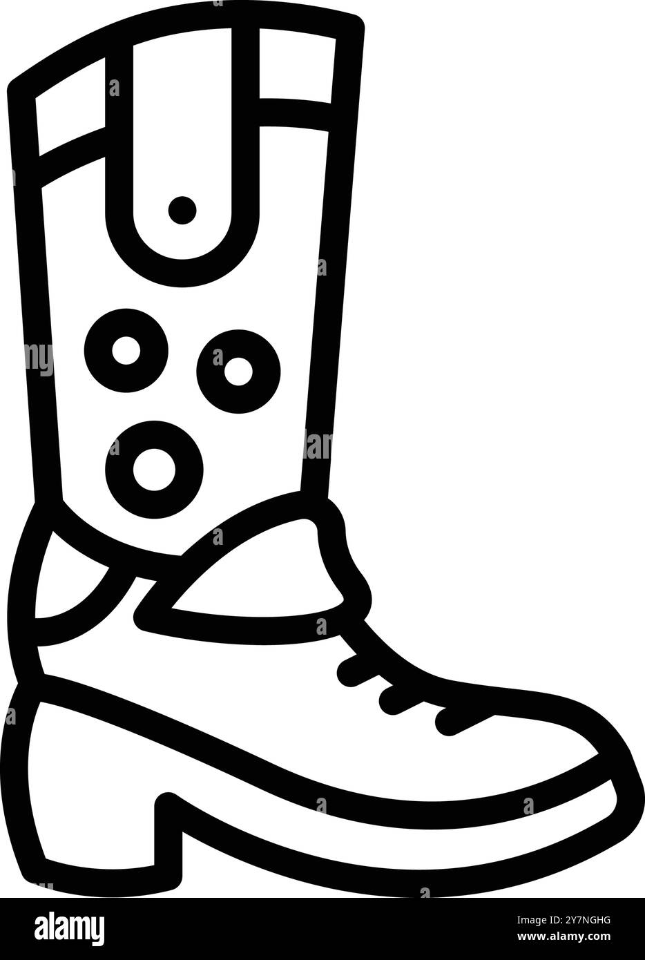 Sneaker boots Stock Vector Images - Alamy