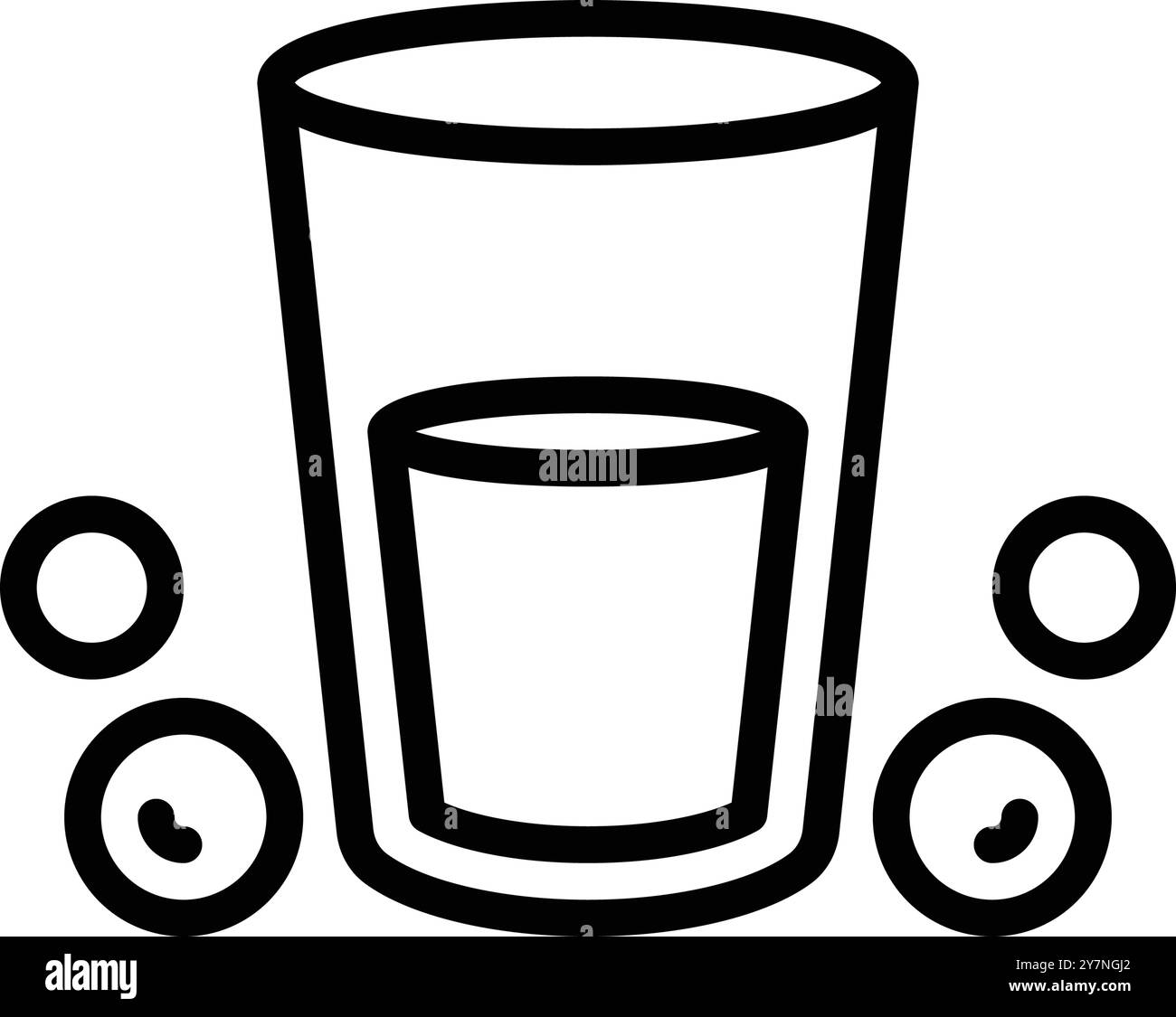 Icon for water, glass Stock Vector Image & Art - Alamy