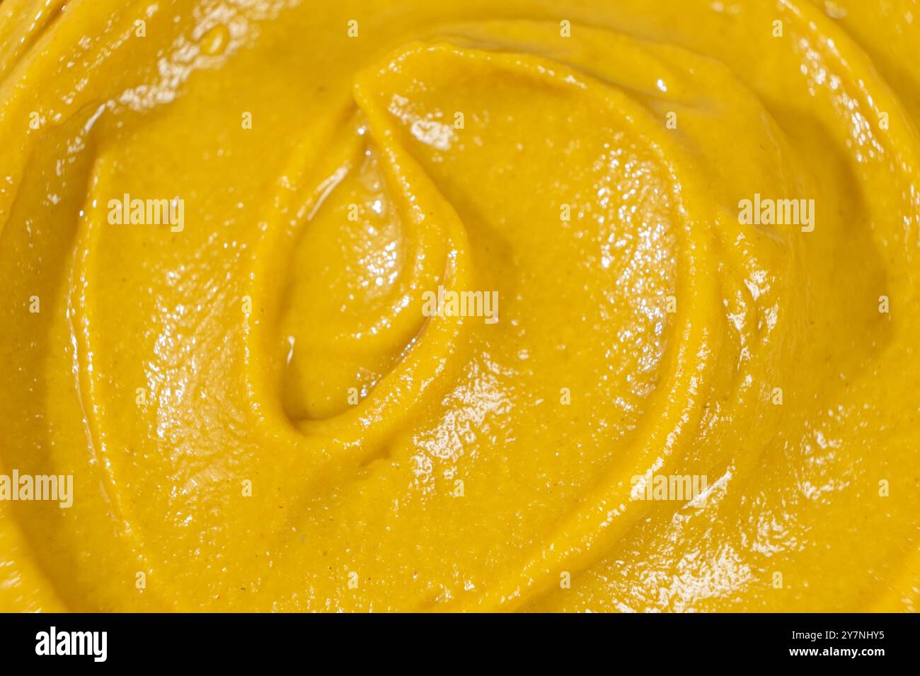 Macro Texture Mustard Sauce, Natural Traditional Spicy Mustard Sauce ...