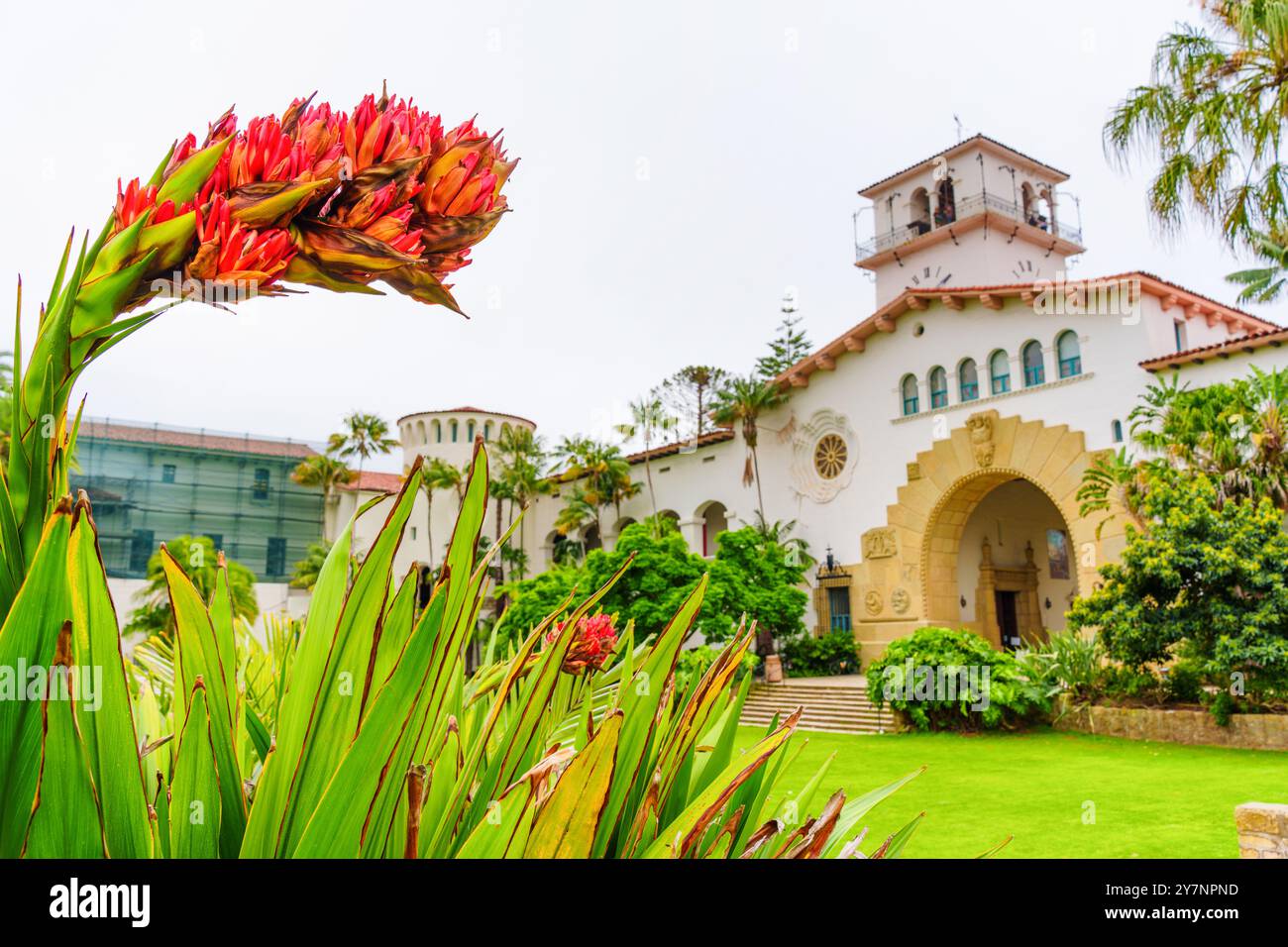Santa Barbara, California - April 20, 2024: Iconic Santa Barbara County ...