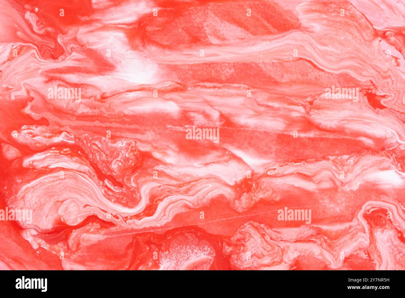Abstract background mixing red and white paints Stock Photo - Alamy