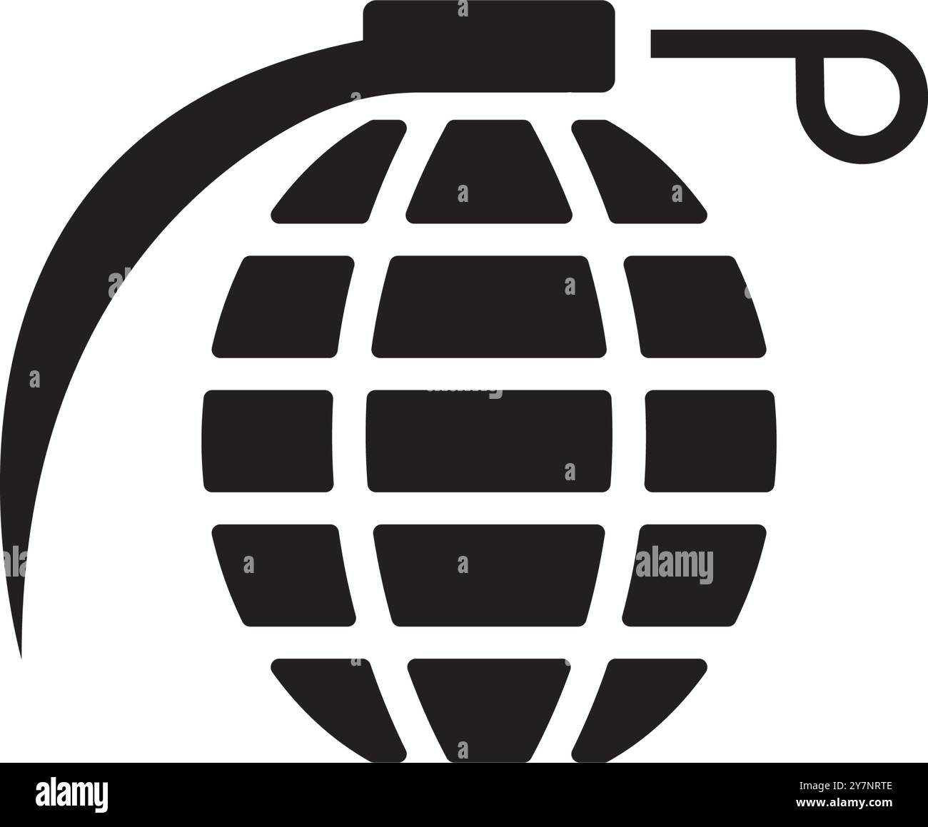 grenade icon vector illurtration logo design Stock Vector Image & Art ...