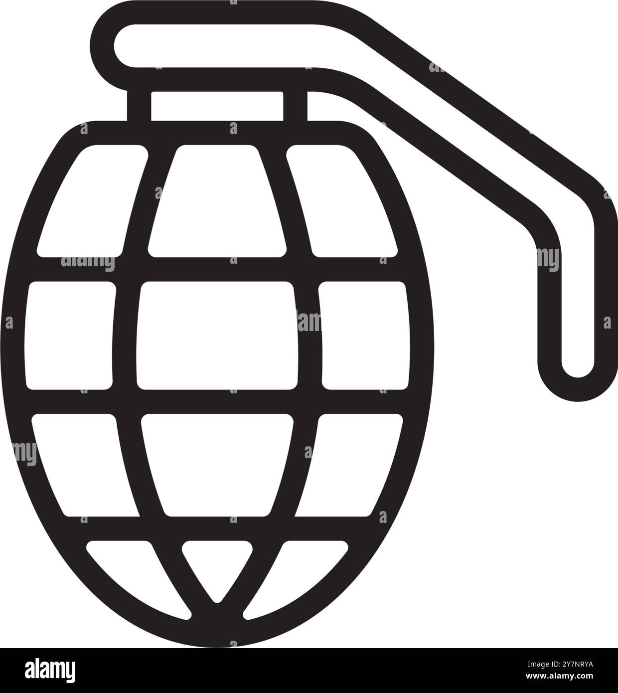 grenade icon vector illurtration logo design Stock Vector Image & Art ...