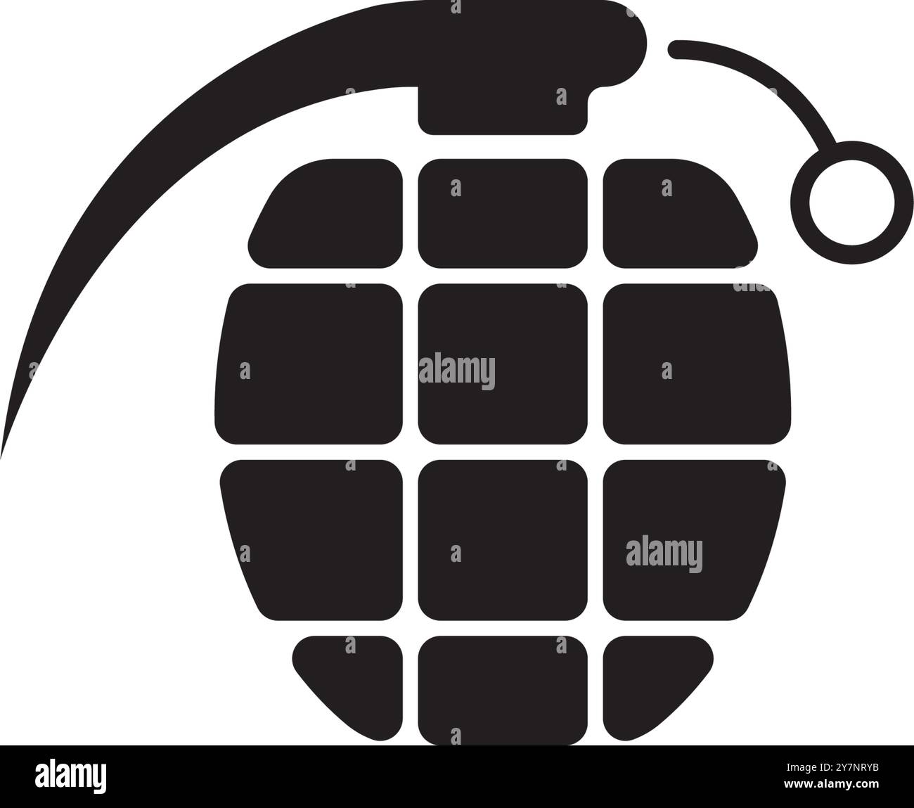 grenade icon vector illurtration logo design Stock Vector Image & Art ...