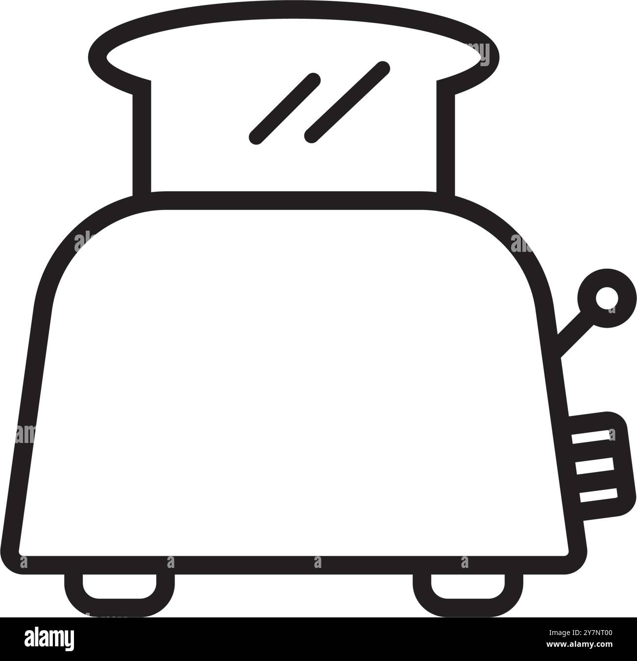 toaster icon vector illustration logo design Stock Vector Image & Art ...