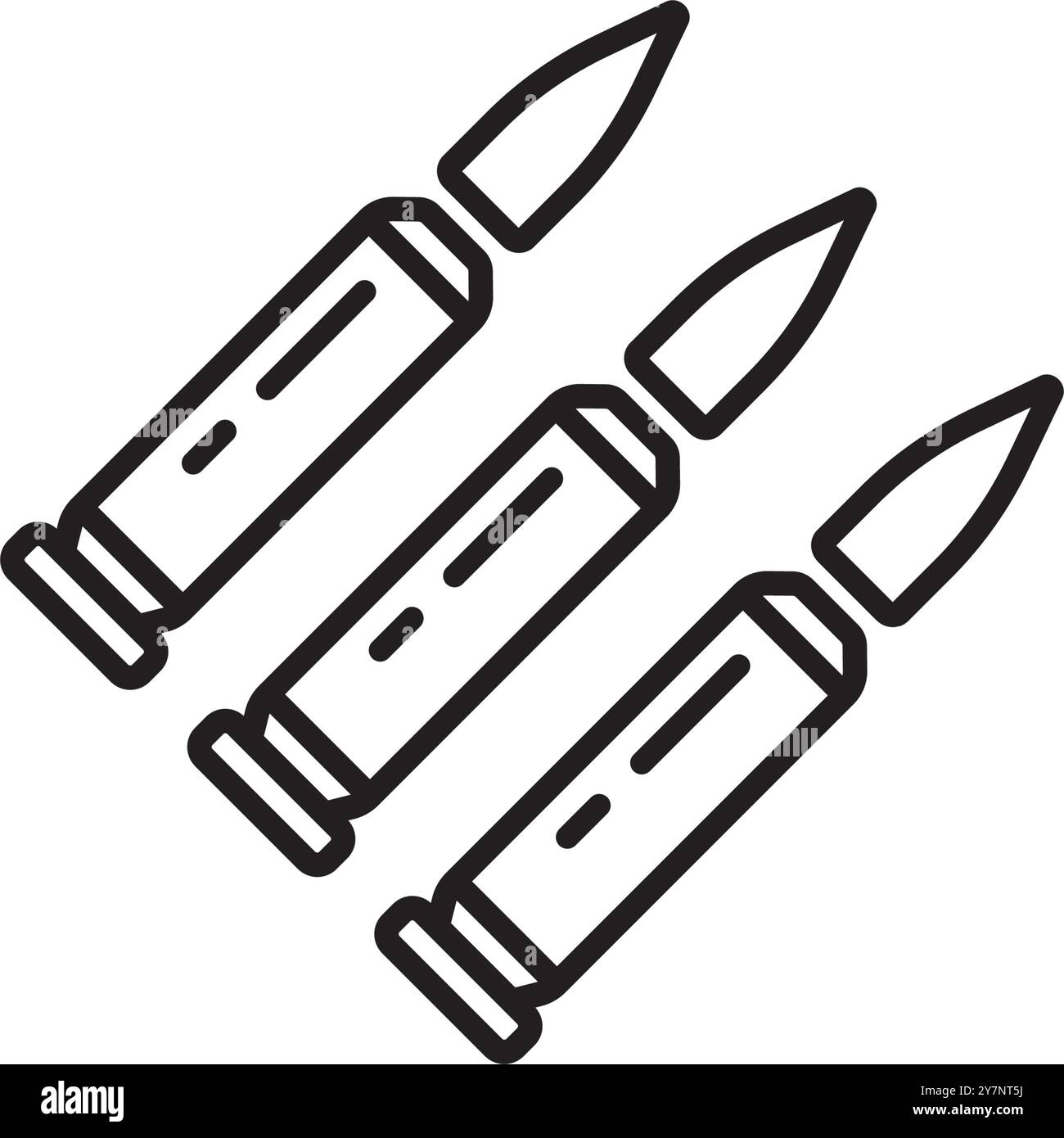 bullet icon vcetor illustration logo design Stock Vector Image & Art ...