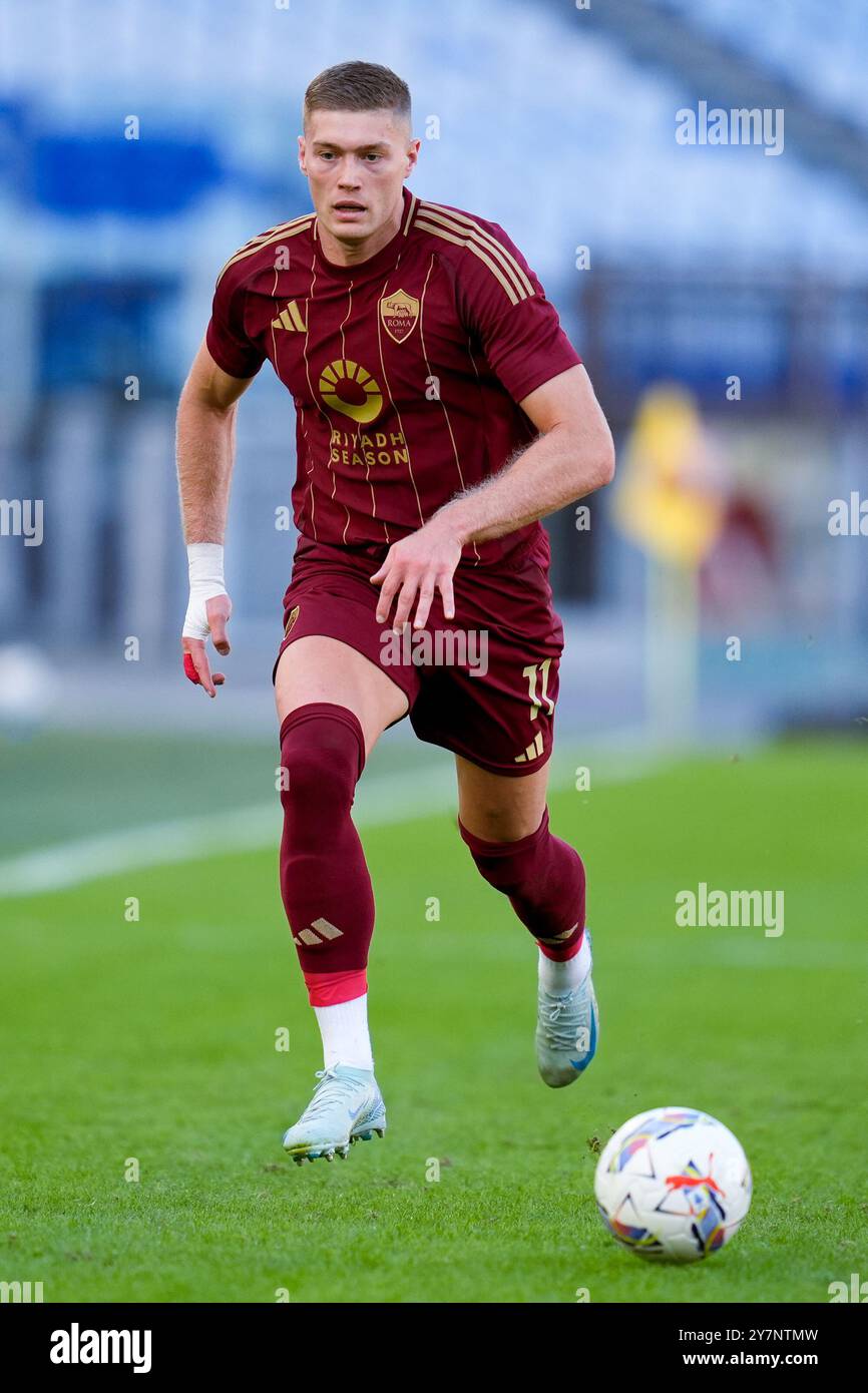 Artem Dovbyk of AS Roma during the Serie A Enilive match between AS ...