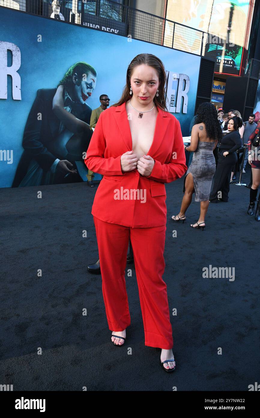 Hollywood, California, USA 30th September 2024 Audrey Gallagher attends ...