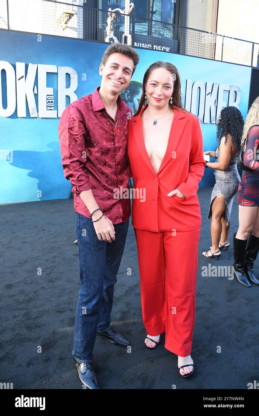 Hollywood, California, USA 30th September 2024 Gabe Erwin and Audrey ...