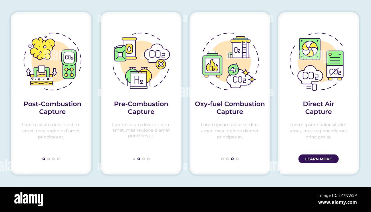 Carbon capture site Stock Vector Images - Alamy