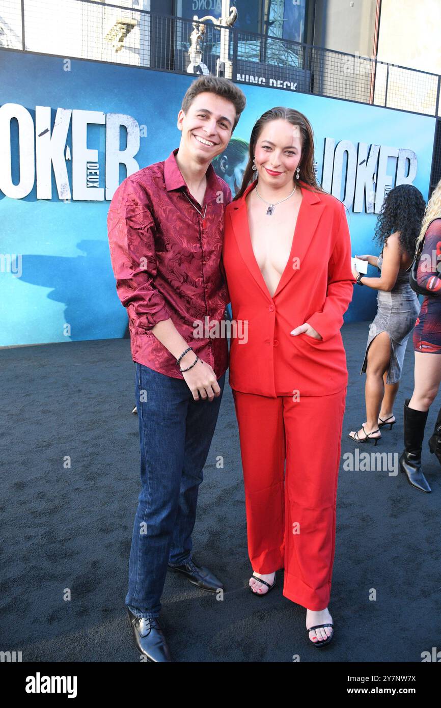 Hollywood, California, USA 30th September 2024 Gabe Erwin and Audrey ...