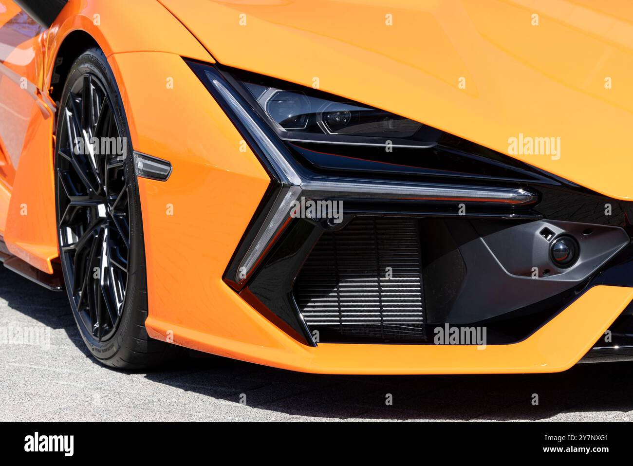 Lamborghini Revuelto road test, Hatfield, Hertfordshire, England, UK ...