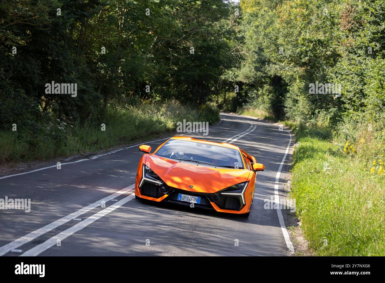Lamborghini Revuelto road test, Hatfield, Hertfordshire, England, UK ...