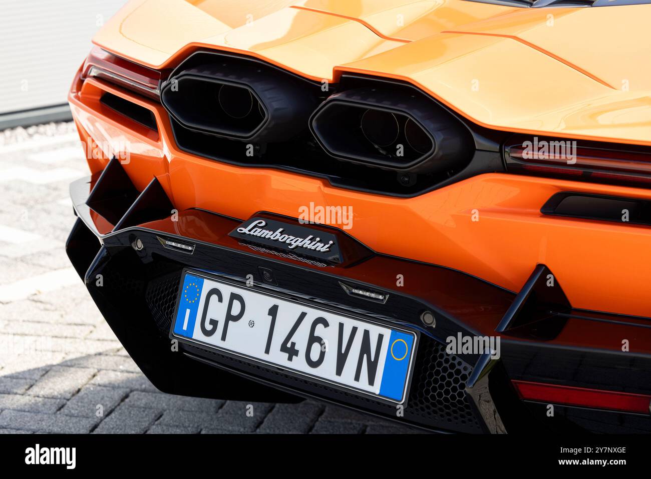 Lamborghini Revuelto road test, Hatfield, Hertfordshire, England, UK ...