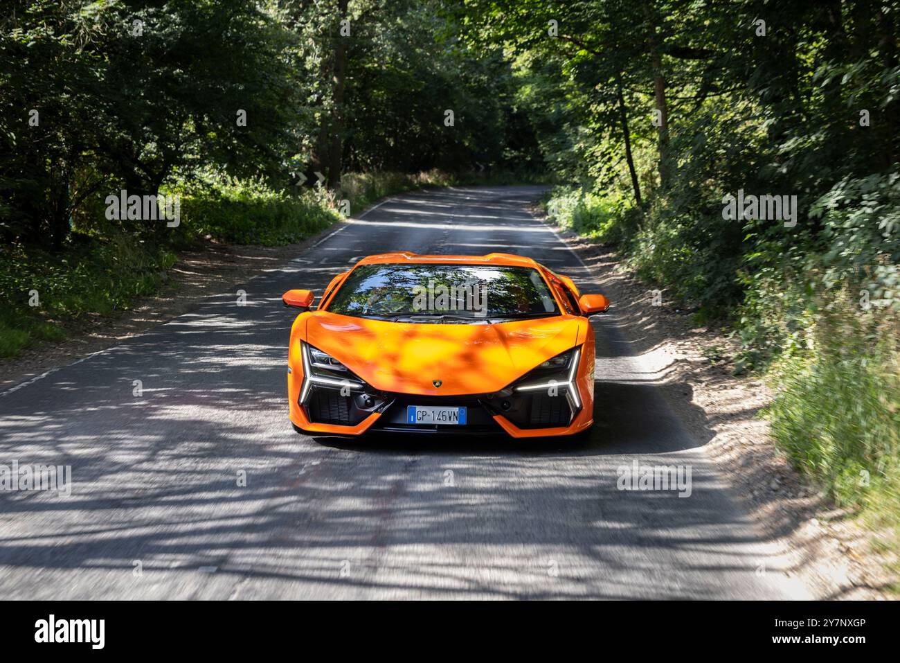 Lamborghini Revuelto road test, Hatfield, Hertfordshire, England, UK ...