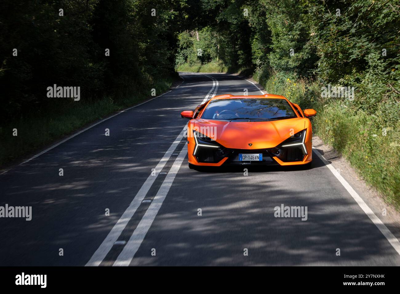 Lamborghini Revuelto road test, Hatfield, Hertfordshire, England, UK ...