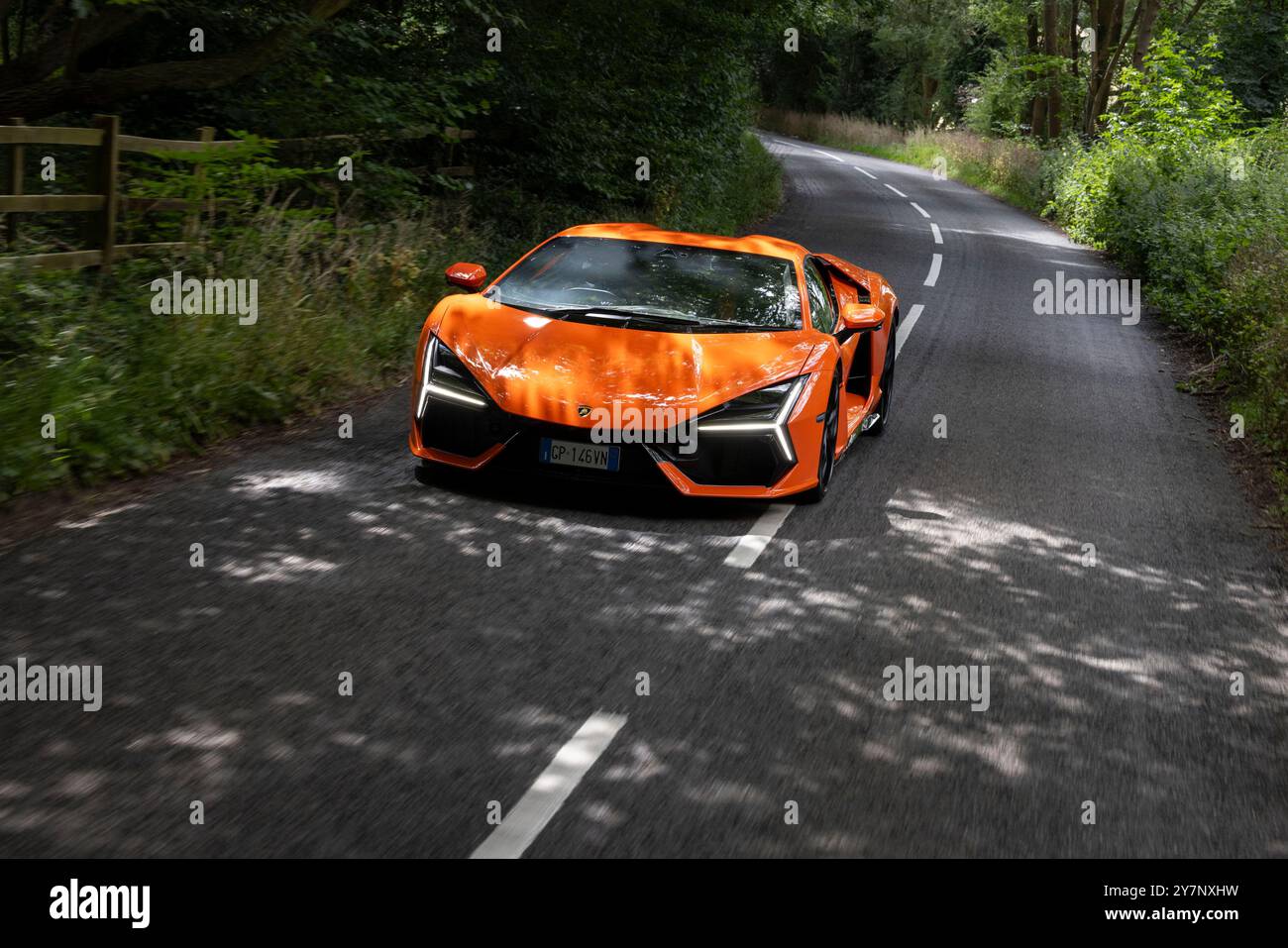 Lamborghini Revuelto road test, Hatfield, Hertfordshire, England, UK ...