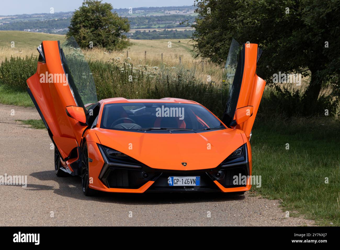 Lamborghini Revuelto road test, Hatfield, Hertfordshire, England, UK ...