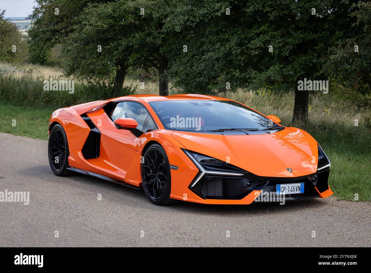 Lamborghini Revuelto road test, Hatfield, Hertfordshire, England, UK ...