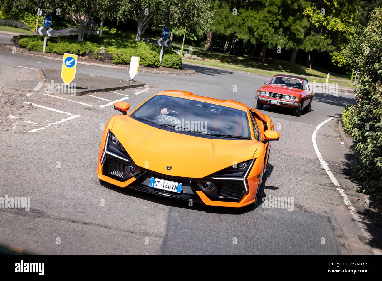 Lamborghini Revuelto road test, Hatfield, Hertfordshire, England, UK ...