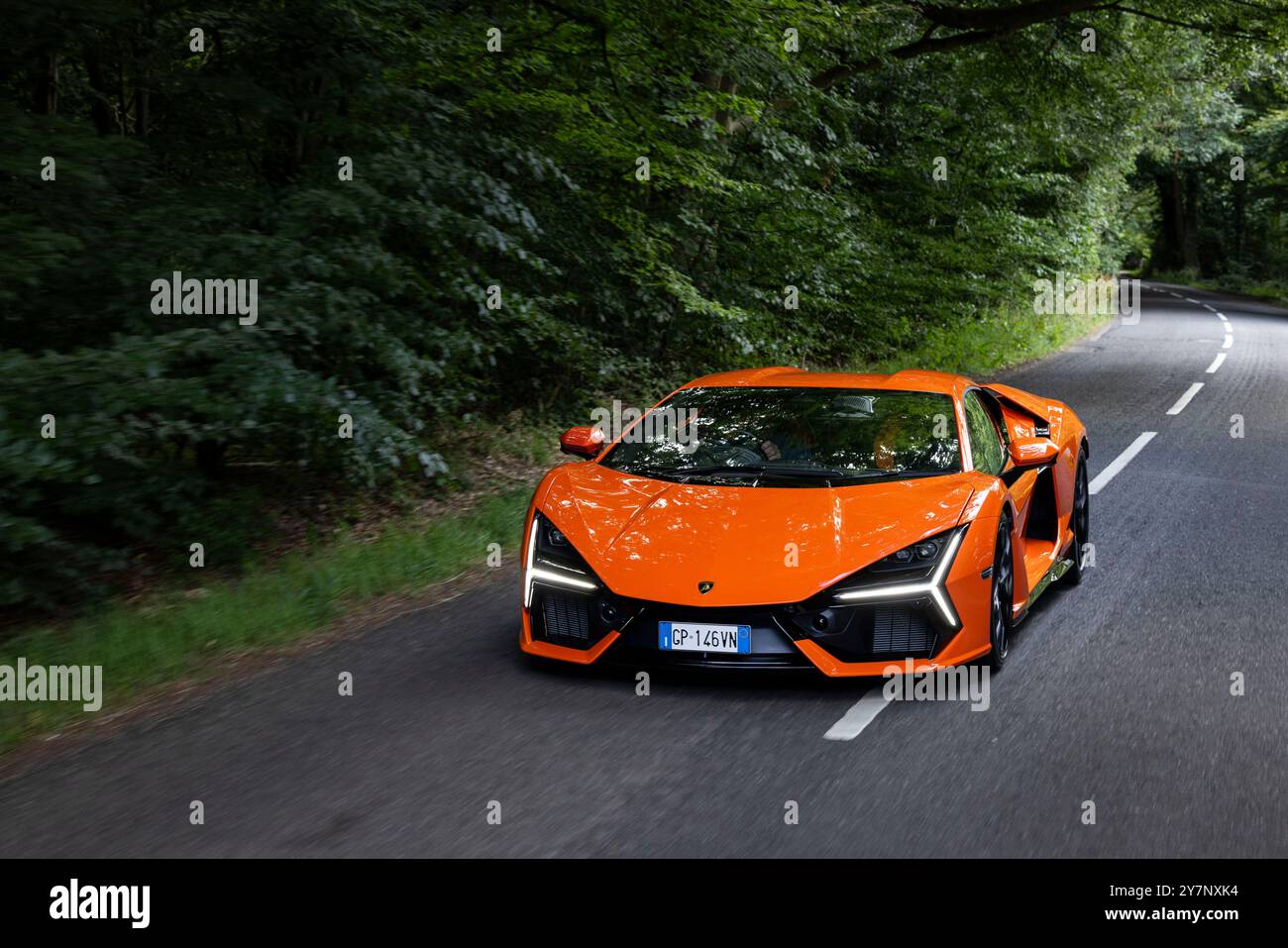 Lamborghini Revuelto road test, Hatfield, Hertfordshire, England, UK ...
