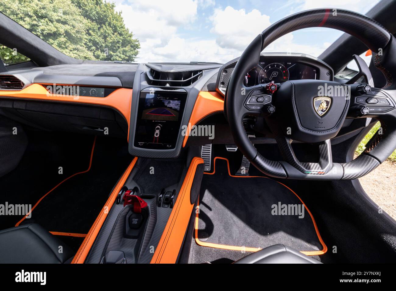 Lamborghini Revuelto road test, Hatfield, Hertfordshire, England, UK ...